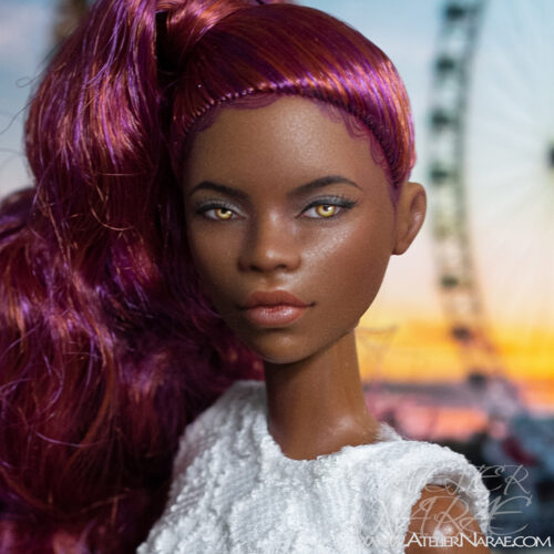 [Aaliyah] OOAK 12" BARBIE CUSTOM HAND-REPAINTED REALISTIC FASHION DOLL ...